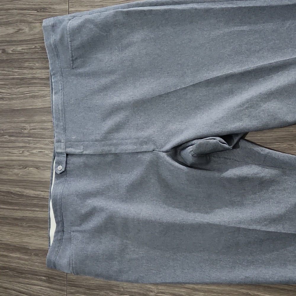 Vintage Gray Jaymar Ruby Sansabelt Slacks Sz 58x26 Fl… - Gem